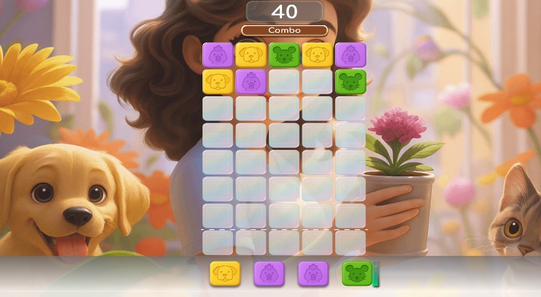 Animal Block Pop Puzzle - Play Animal Block Pop Puzzle On Watermelon Game